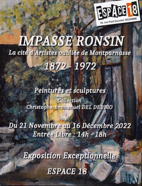 Exposition Impasse Ronsin de Paris | Patrimoine Industriel de Champagne ...